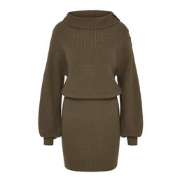 Leger By Lena Gercke Strickkleid 'Cara' Damen Gr&ouml;&szlig;e XS dunkelgr&uuml;n