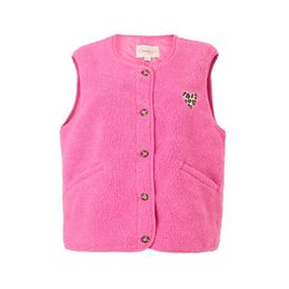 Only Weste 'ONLBABY' Damen Gr&ouml;&szlig;e XS beige / pink / schwarz