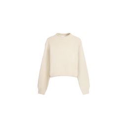 Bershka Pullover Damen Gr&ouml;&szlig;e M hellbeige
