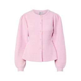 Pieces Knit Cardigan 'PCSilly' female Pink size M