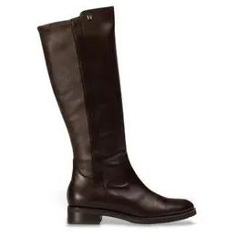 Wonders f&uuml;r Damen. C-54100 Braune Codigre-Stiefel (41), Leder, Wohnung, Rei&szlig;verschluss, L&auml;ssig