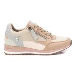Refresh f&uuml;r Damen. 17150302-BEIGE Turnschuhe 171503 beige (40), 5 bis 8 cm, Schn&uuml;rsenkel, L&auml;ssig