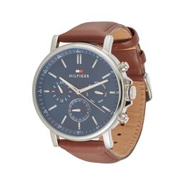 Tommy Hilfiger Uhr Herren Gr&ouml;&szlig;e One Size navy / braun / silber