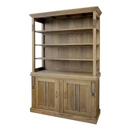 Chic Antique Marseille Schrank Regal mit 4 F&auml;chern & 2 T&uuml;ren skandinavische Deko Online Shop