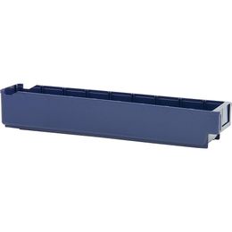 Regalkasten aus Polypropylen, blau, LxBxH 500 x 94 x 80 mm, VE 40 Stk kaiserkraft