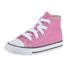Sneaker Converse "CHUCK TAYLOR ALL STAR - HI KIDS", M&auml;dchen, Gr. 26, rosa, Textil, Schuhe Sneakerboots