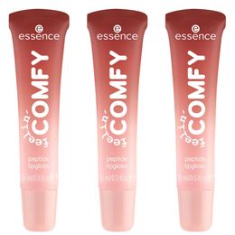 Essence Kinder Lipgloss "feelin' comfy peptide lipgloss"cinnamon cuddles, Lippen-Kosmetika