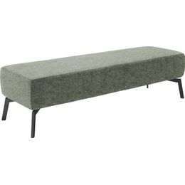 Hockerbank Home Affaire, B:152cm H:38cm T:47cmgr&uuml;n, 85% Polyester, 15% Viskose, Hocker, "Siva, modern & stylisch, Breite 52 cm", weicher Sitz,