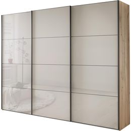 Schwebet&uuml;renschrank Wiemann, B:223cm H:236cm T:67cmbianco, eiche, nachbildung, Schr&auml;nke, "Phoenix, Made in Germany, modernes Design, Highlight,