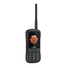 Gigaset Handy "GLX 8 ACTIVE Walkie-Talkie Feature Phone", B:8,2cm H:5,7cm T:14,7cm, schwarz, Mobiltelefone