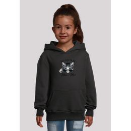 F4NT4STIC Kinder Kapuzenpullover "K&auml;tzchen You Gotta Be Kitten Me", schwarz, Gr. 122, Obermaterial: 65% Baumwolle, 35% Polyester, Pullover, Premium
