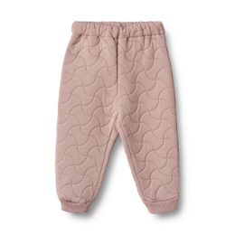 Wheat Kinder Stoffhose "Wheat Thermo Pants Alex"warm rose, Gr. 74, unifarben, 100% Polyester (Recycelt), Hosen