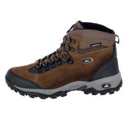 Lico Herren Wanderschuh "Trekkingstiefel Milan", Gr. 48, braun, Veloursleder, Schuhe