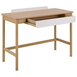 Schreibtisch ACTONA GROUP, B:110cm H:75cm T:50cmeiche, eiche, eiche, B&uuml;ro, Tische, "Alpena, Arbeitstisch, B&uuml;rotisch, Tisch", Breite 120 cm,