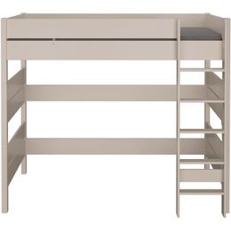 Spielbett Paidi, B:106,3cm H:180,6cm L:210,4cm, beige, Kinderzimmer, Betten, "TIAGO in verschiedenen Gr&ouml;&szlig;en und Farben, Hochbett mit Leiter",
