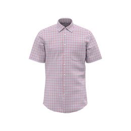 Seidensticker Herren Businesshemd "Regular", rot, Gr. 38, kariert, 100% Baumwolle, Hemden, Regular 1/2 Button-Down-Kragen Karo