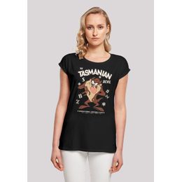F4NT4STIC Damen T-Shirt "Looney Tunes Taz Vintage Tasmanian Devil", schwarz, Gr. M, Obermaterial: 100% Baumwolle, Shirts, Damen,Premium
