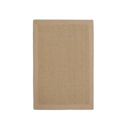 Teppich Wecon Home, B:40cm H:8mm L:60cmnatur braun, Jute, Teppiche, "Hugo one, Juteteppich, auch als L&auml;ufer", Naturfaser, 100% Jute, Sisal-Optik,