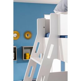 Spielbett Paidi, B:165cm H:120,6cm L:210,4cmkreidewei&szlig;, kreidewei&szlig;, kreidewei&szlig;, Kinderzimmer, Betten, "TIAGO in verschiedenen Gr&ouml;&szlig;en und Farben, mit