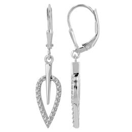 Adelia&acute;s ADELIA ́S Paar Ohrh&auml;nger "Damen Ohrh&auml;nger aus 925 Sterling Silber", Damen, Silber 925 (Sterlingsilber)silber, Silber 925 (Sterlingsilber), Ohrringe