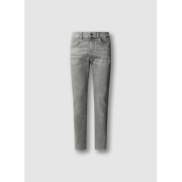 Pepe Jeans Damen Slim-fit-Jeans "SLIM JEANS HATCH"grau washed, Gr. 36, Denim/Jeans, Obermaterial: 84% Baumwolle, 15% Polyester, 1% Elasthan, Jeans,