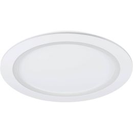 Eglo Deckenleuchte "Padrogiano-Z Deckenlampe, ZigBee 3.0, App und Sprachsteuerung, Lampe", 1, &Oslash; 59,5cm H: 5cm, 1 Stk.wei&szlig;, Wohnzimmer, Leuchten,