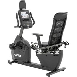 Spirit Fitness Heimtrainer "Spirit Fitness XBR55 ENT Recumbent Bike", B:75cm H:144cm L:144cmschwarz, Heimtrainer