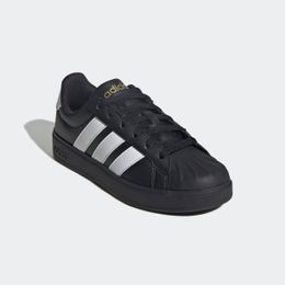 Damen Sneaker "STREETTALK", adidas Sportswear, Gr. 36core schwarz, cloud wei&szlig;, gold metallic, Synthetik, Schuhe, inspiriert vom Design des adidas