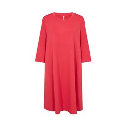 soyaconcept Damen Jerseykleid "Soya Concept Dress SC-BANU 155"4820 lipstick, Gr. L, Obermaterial: 48% Lyocell, 48% Polyester, 4% Elasthan, Kleider