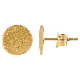 Adelia&acute;s ADELIA ́S Damen Paar Ohrh&auml;nger "Damen Ohrstecker aus Gold 333 - Gold 375 &Oslash; 10 mm", Damen, Gelbgold 375 Gold, gold, Gelbgold 375, Gold, Ohrringe