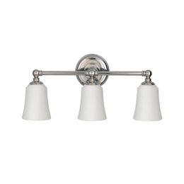 Elstead Lighting Huguenot Lake Wandleuchte, G9 3-flammig, FE-HUGOLAKE3BATH,