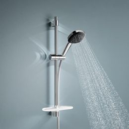 Grohe Vitalio Comfort Brausegarnitur mit Stange und Ablage, 2 Strahlarten, 26929001,