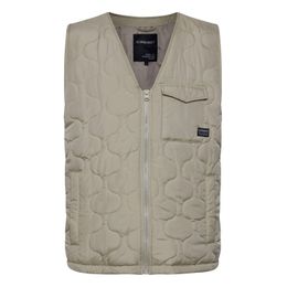 11 Project Herren Steppweste "Steppweste PRStopkus", beige, Casual, Gr. L, Obermaterial: 100% Polyester PES., Westen