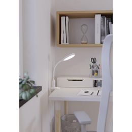 Eglo Klemmleuchte "LAURO Klemmlicht - Kunststoff - LED - 1X5,5W - IP20", 1, H: 37,5cm, 1 Stk., wei&szlig;, Leuchten, Klemmlampe, Schreibtischlampe,
