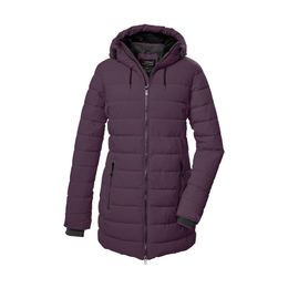 Killtec Damen Steppmantel "KOW 55 WMN QLTD PRK"pflaume, Gr. 46, Obermaterial: 100% Polyester;Futter: 100% Polyester;F&uuml;llung: 100% Polyester, M&auml;ntel,