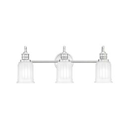 Elstead Lighting Swell Wandleuchte, G9 3-flammig, QZ-SWELL3-PC-BATH,