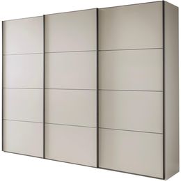 Schwebet&uuml;renschrank Wiemann, B:279cm H:217cm T:67cmchampagner, dekor, Schr&auml;nke, "Phoenix, Made in Germany, modernes Design, Highlight, Blickfang",