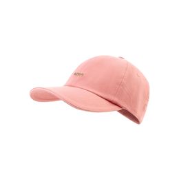 BOSS Damen Baseball Cap "Ari-ME"light, pastel rot 632, unifarben, Twill, Baumwolle, Caps, mit BOSS Schriftzug