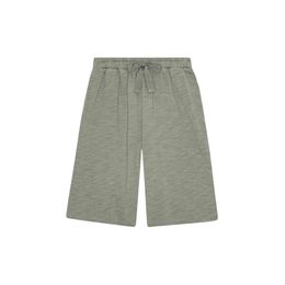 Shorts MOSHI MOSHI MIND "moshi moshi mind Sweat shorts air", Damen, Gr. M, Normalgr&ouml;&szlig;en, khaki gray, Obermaterial: 100% Baumwolle, Hosen Shorts