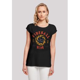 F4NT4STIC Damen T-Shirt "Stranger Things Fireball Dice 86", schwarz, Gr. XXXL, Obermaterial: 100% Baumwolle, Shirts, Premium Qualit&auml;t