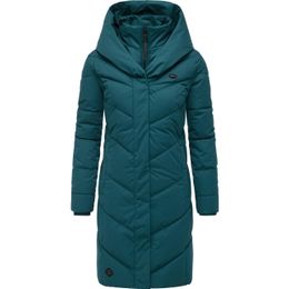 Ragwear Damen Steppmantel "Natalka", gr&uuml;n, Gr. XS, Au&szlig;enmaterial: 100% Polyester. Innenfutter: 100% Polyester. Wattierung: 100% Polyester, M&auml;ntel,