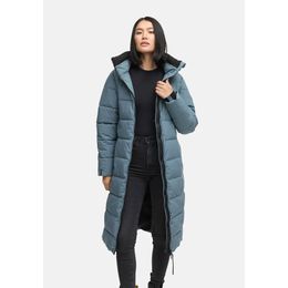 Marikoo Damen Winterjacke "Lanitaa"stormyblau, Gr. L, Obermaterial: 100% Polyester; Futter: 100% Polyester; Wattierung: 100% Polyester; &Auml;rmelfutter: