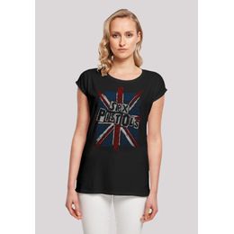 F4NT4STIC Damen T-Shirt "Sex Pistols Anarchy Flag", schwarz, Gr. M, Obermaterial: 100% Baumwolle, Shirts, Premium Qualit&auml;t