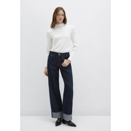 Mavi Damen Strickpullover "HIGH COLLAR SWEATER"antique wei&szlig;, Gr. XL, unifarben, Feinstrick, 50% Viskose, 30% Polyester, 20% Polyamid, Pullover,