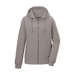 G.I.G.A. by Killtec Damen Sweatjacke "GS 26 WMN SWT JCKT GOTS", grau, Gr. 42, G.I.G.A. DX BY KILLTEC, Obermaterial: 100% Baumwolle.Obermaterial 2: 95% Baumwolle, 5%