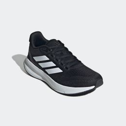 Kinder Laufschuh "RUNFALCON 5", adidas Sportswear, Gr. 35,5, schwarz-wei&szlig;, Synthetik, Textil, Schuhe, f&uuml;r Kinder