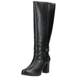 Pikolinos Damen High-Heel-Stiefelette "Pikolinos Stiefelette Leder", Gr. 37schwarz, Leder, Schuhe