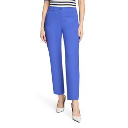 Betty Barclay Damen B&uuml;gelfaltenhose "Damen mit B&uuml;gelfalte"adria blau, Basic, Gr. 38, Obermaterial: 86% Polyester, 14% Elasthan, Hosen, Material