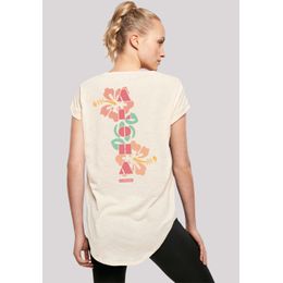F4NT4STIC Damen T-Shirt "Aloha", beige, Gr. XL, Obermaterial: 100% Baumwolle, Shirts, Print