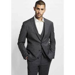 Cinque Herren Baukastensakko "CICASTELLO", grau, Gr. 98, unifarben, Obermaterial: 53% Polyester, 43% Schurwolle, 4% Elasthan, Sakkos, Slim-Fit